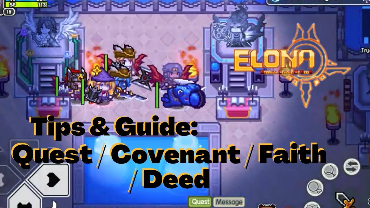 4 Hal Penting Yang Perlu Diketahui - Tips dan Guide - Elona Mobile ...