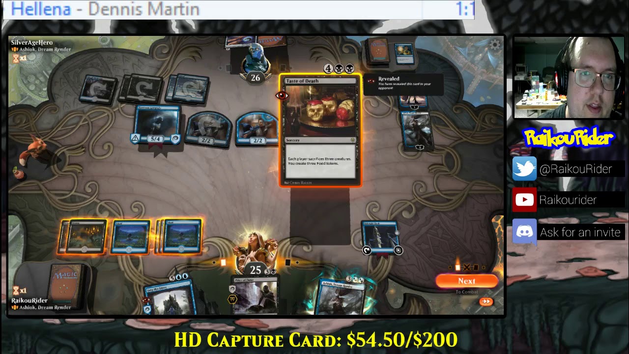 MTG Arena - Brawl - Ashiok, Dream Render mirror - YouTube