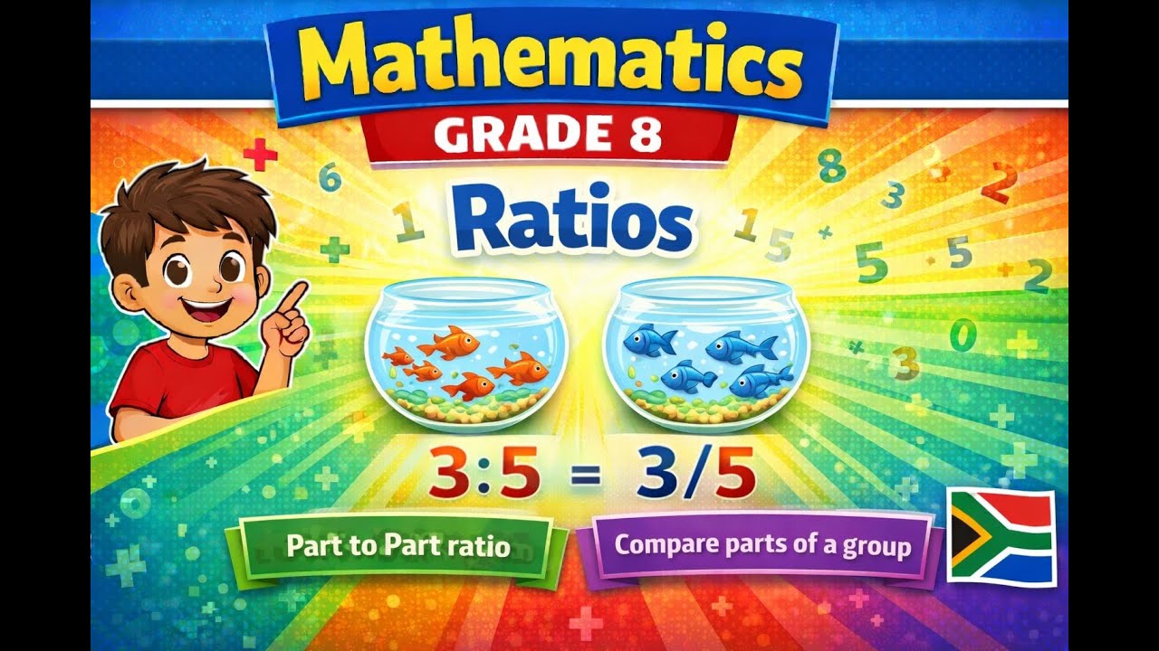Mathematics Grade 8 Whole Numbers - Ratios @mathszoneafricanmotives ...