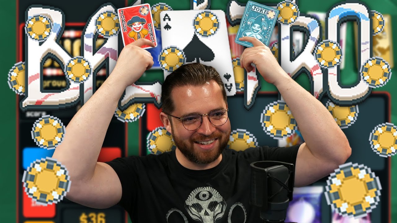 Bricky's gold sticker meltdown on Balatro - YouTube