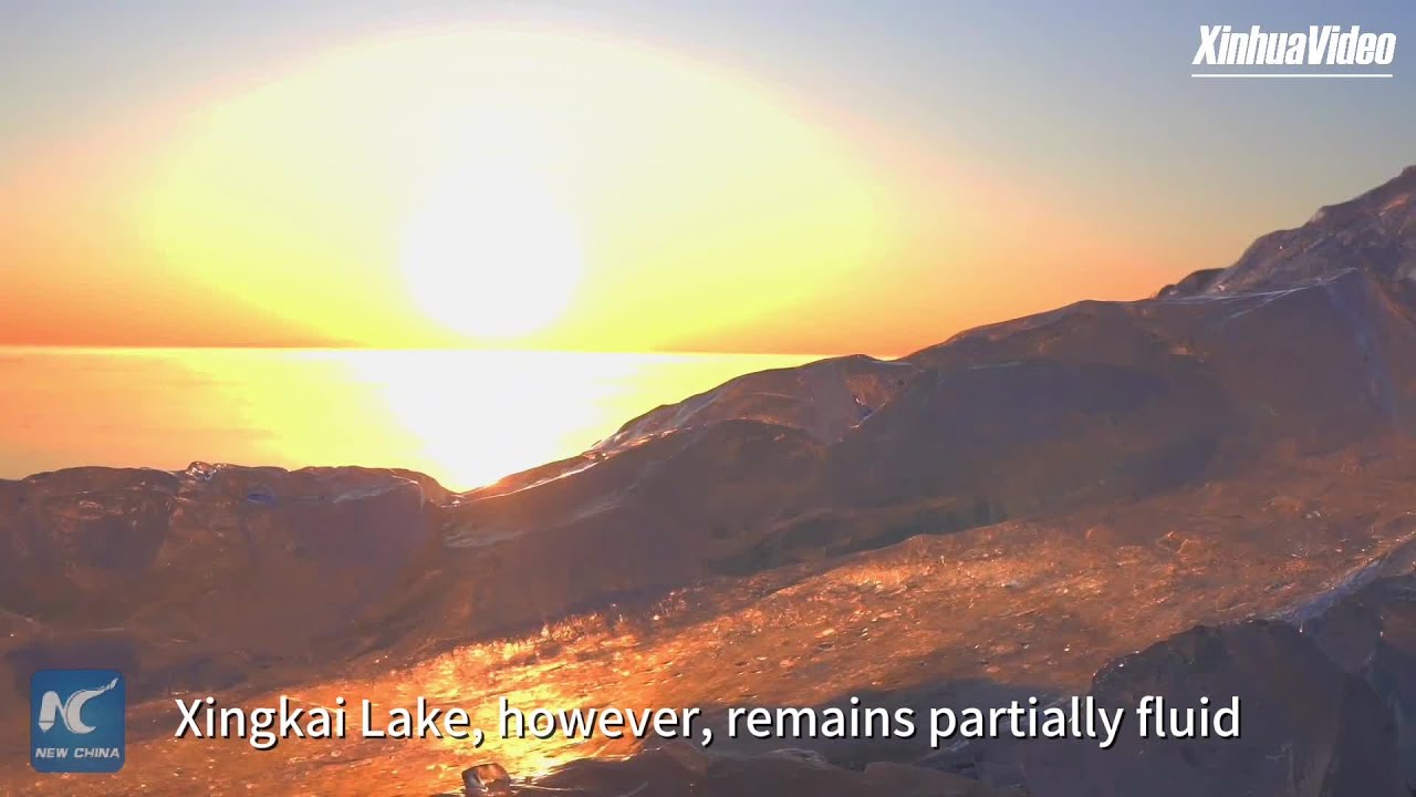 Beautiful scenery at Xingkai Lake - YouTube