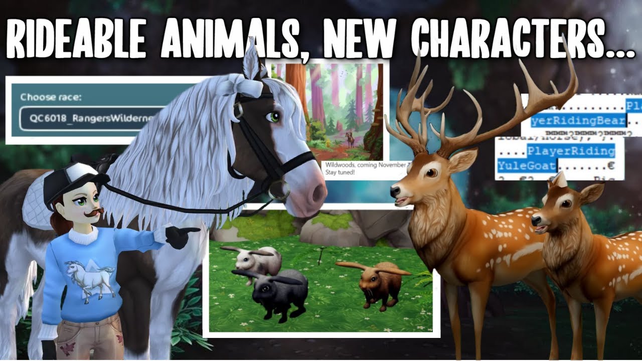 SPOILERS: New Rideable Animals, New Characters, New Pets, New Races ...