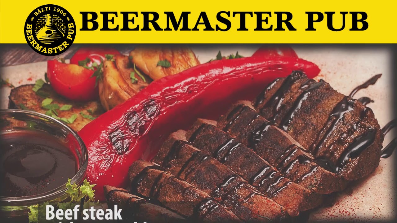 Taste our new menu! Beermaster Pub! - YouTube