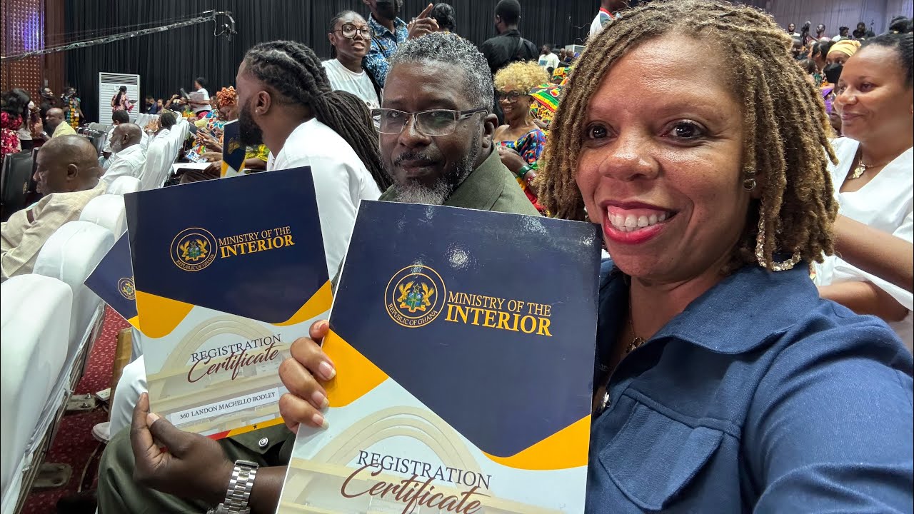 We’re Ghanaian Citizens!!!!| Citizenship Ceremony| 524 Diaspora have ...