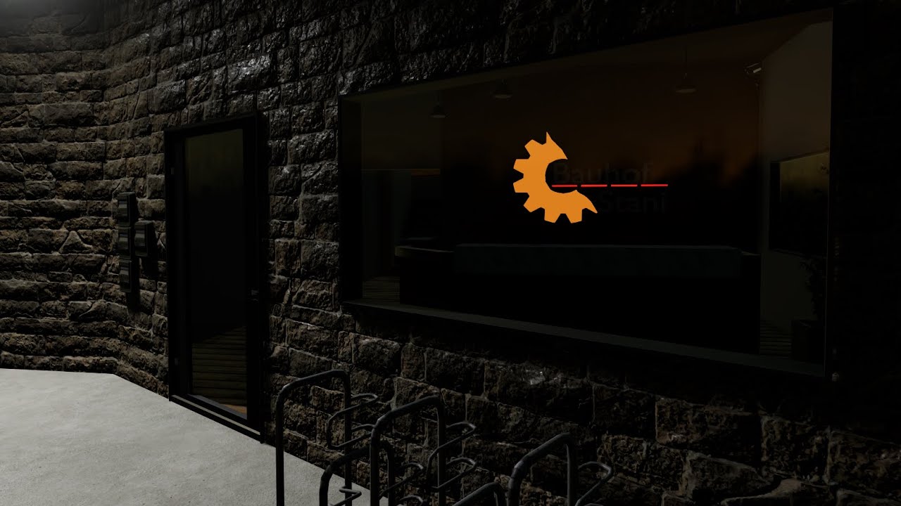 Modvorstellung "Bauhof Stani- Büro & Halle" - YouTube