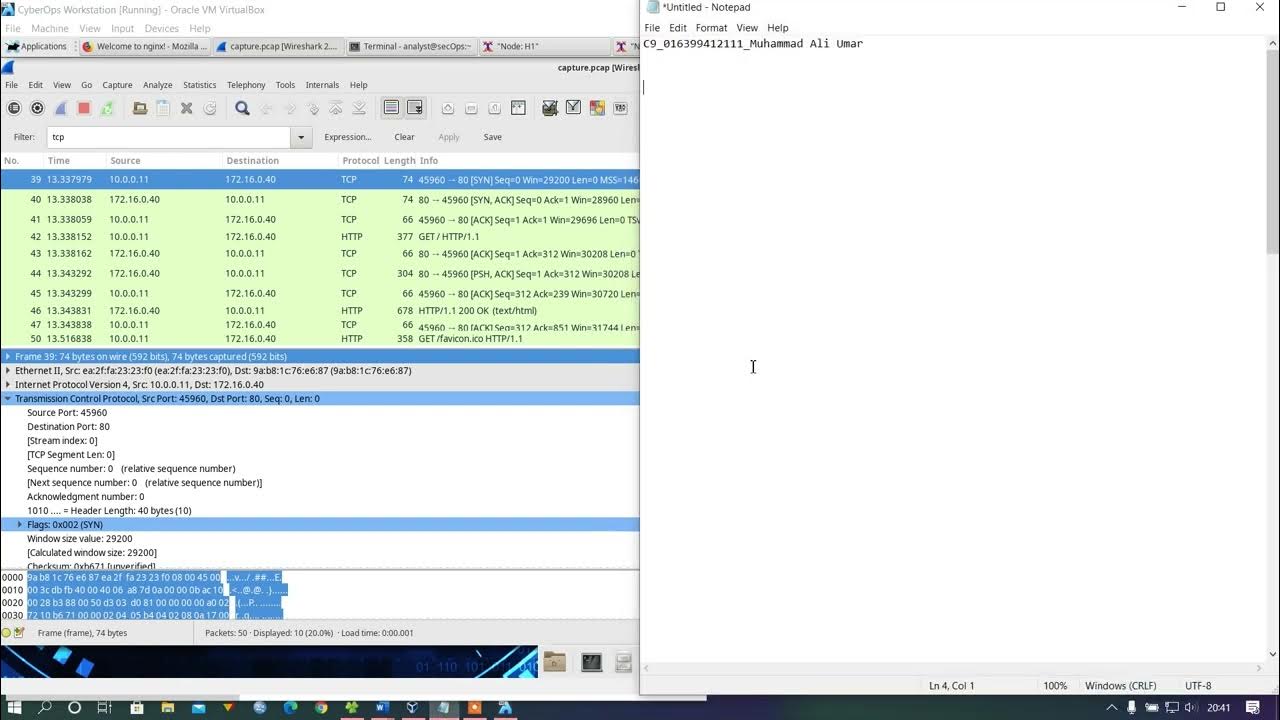 Using Wireshark to Observe the TCP 3-Way Handshake - YouTube