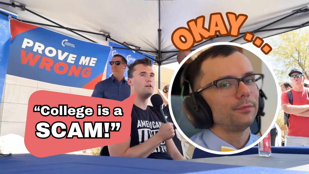 College is a Scam? Reaction Video - YouTube
