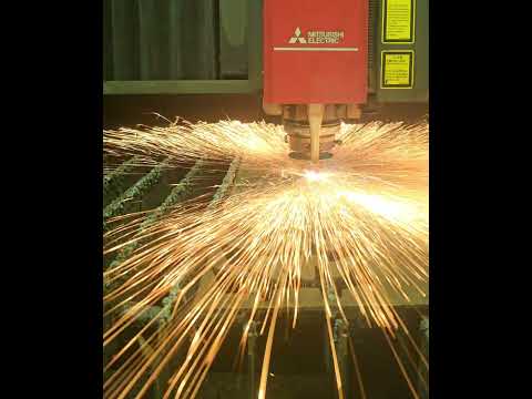 Laser cutting Stihl 500i spikes. #stihl #chainsaw - YouTube