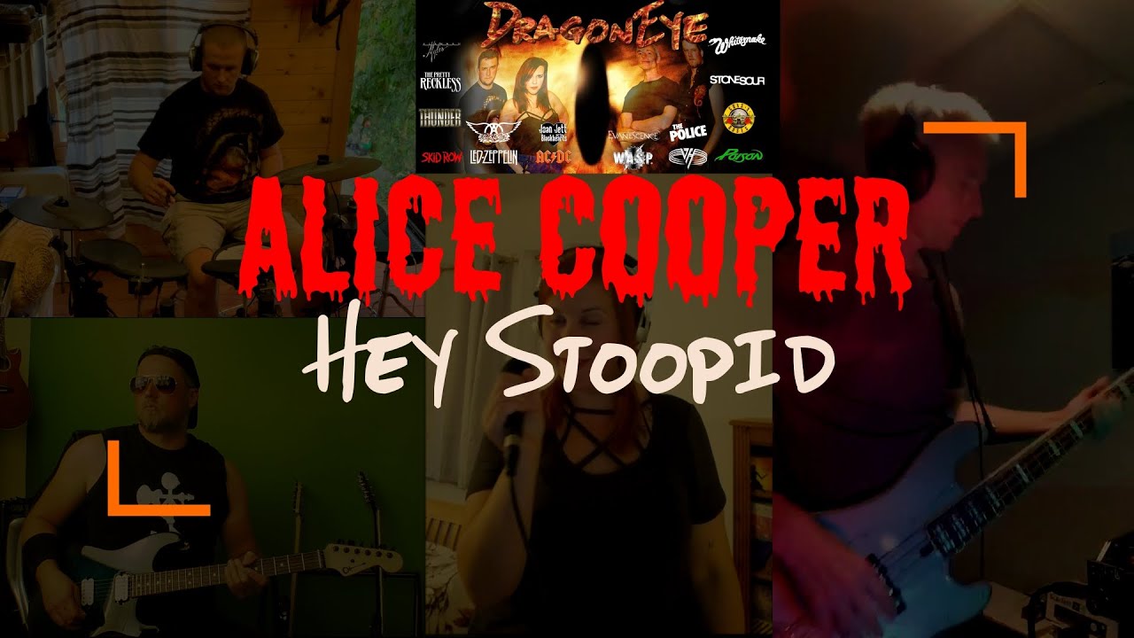Hey Stoopid - Alice Cooper - Rock Cover (DragonEye) - YouTube