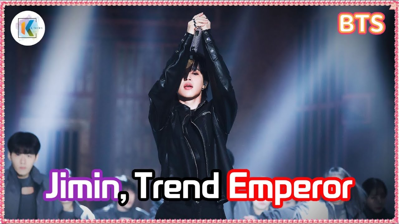 BTS Jimin, The Return of the 'Real-time Trend Emperor'! Taking Over SNS ...
