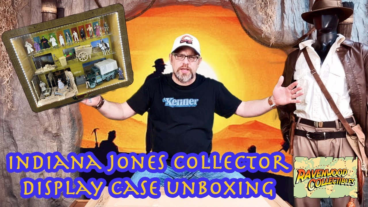 UNBOXING Our AMAZING Indiana Jones Collector Display Case - YouTube
