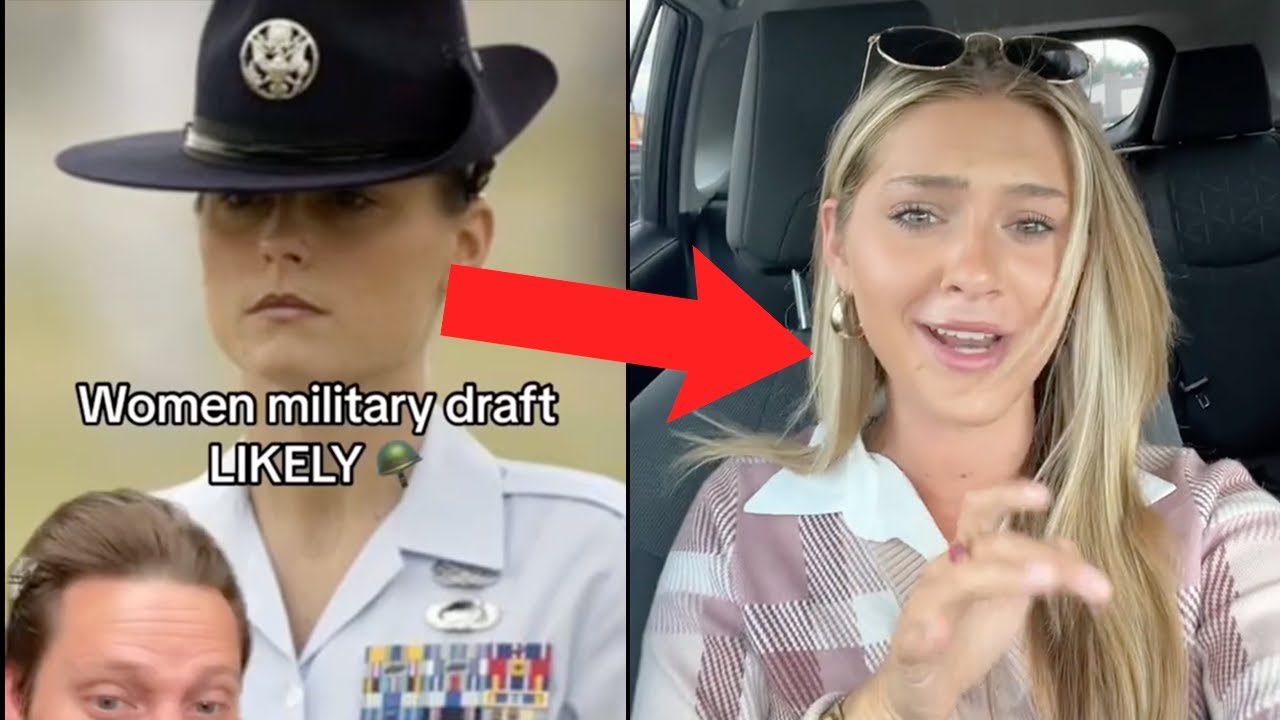 Ladies Response About Being Drafted… - YouTube