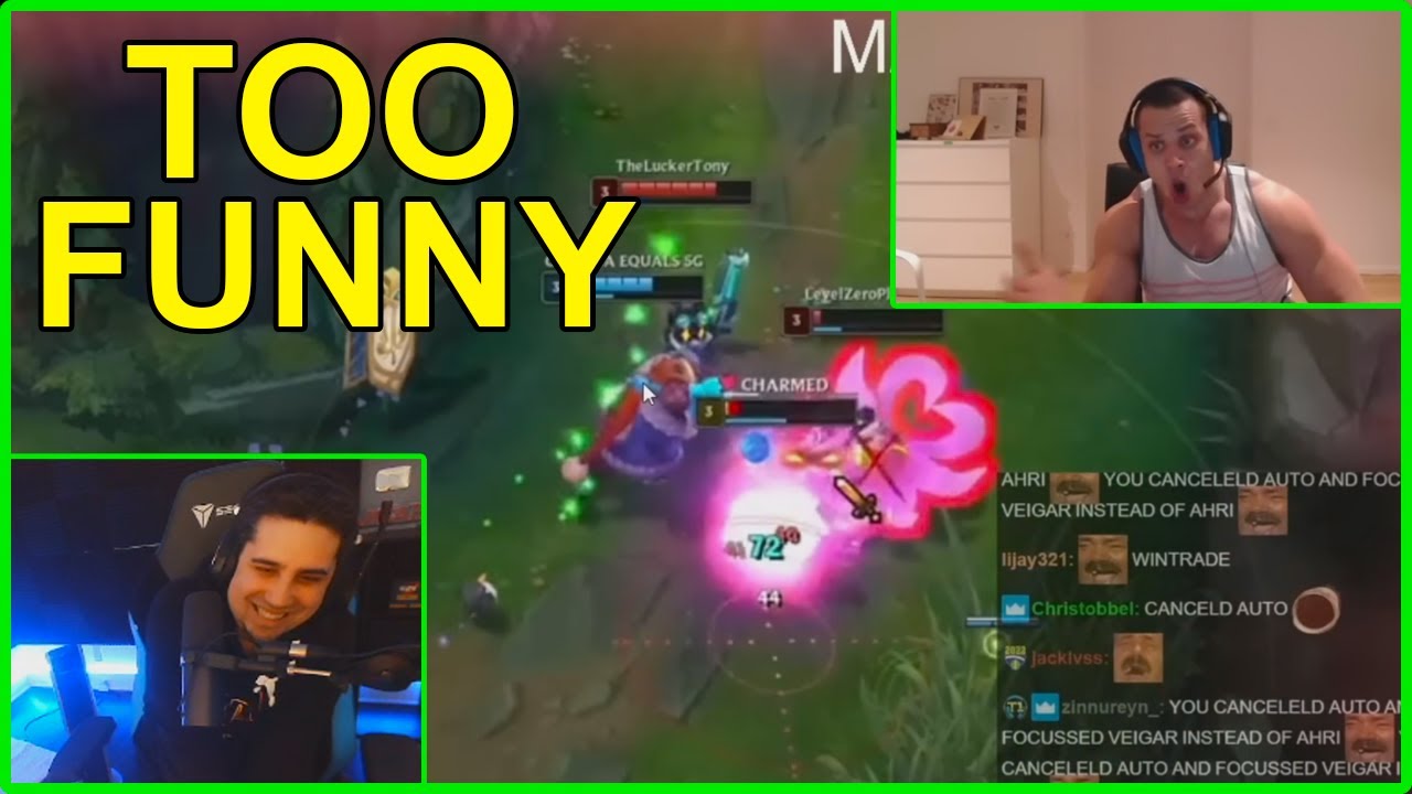 IWD reacts to TYLER1 losing his mind in EU - YouTube