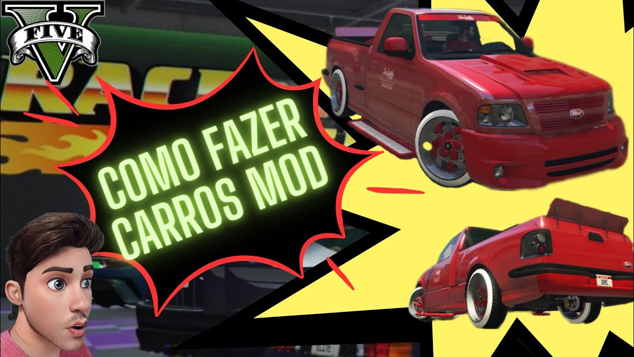 Como fazer carro MOD no GTA Online Novo Firebolt ASP - YouTube