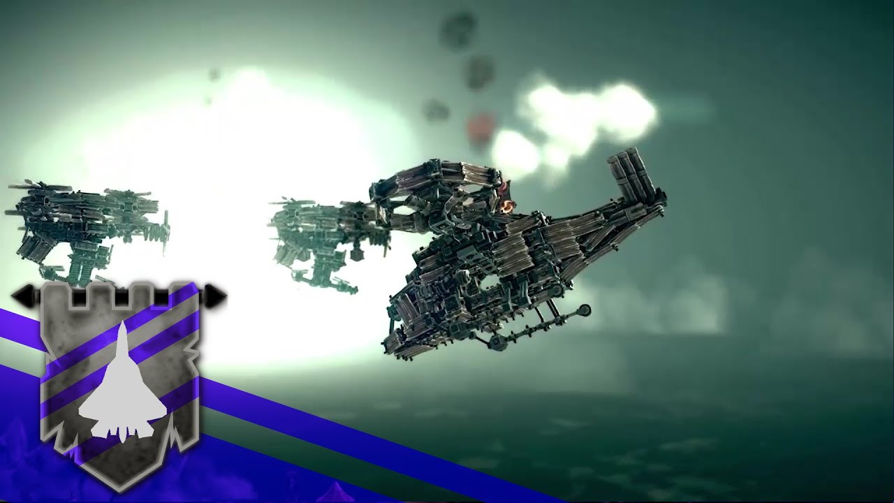 Avatar SA-2 Samson Gunship - Battle Over the Iknimaya | BESIEGE v 0.25 ...