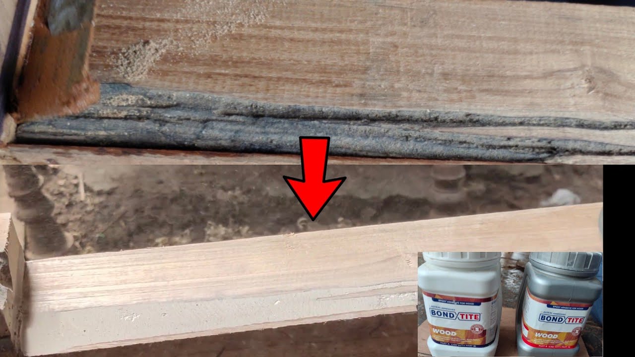 how to use wood bondtite gum||bondtite wood - YouTube