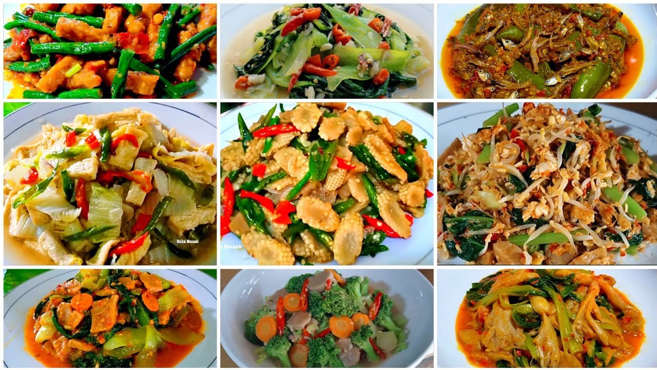 Tumisan Yang selalu Jadi Rebutan Keluarga, 9 Ide Tumisan Sayur ...