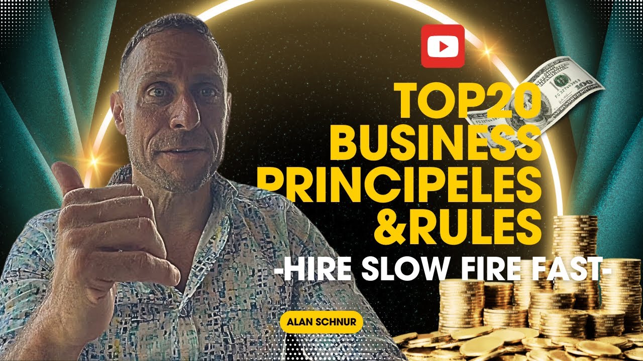 Top 20 Business Principles & Rules #15 Hire Slow Fire Fast ...