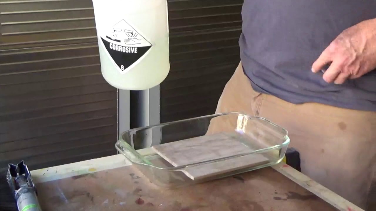 Fuming Quarter Sawn White Oak With Ammonia - YouTube