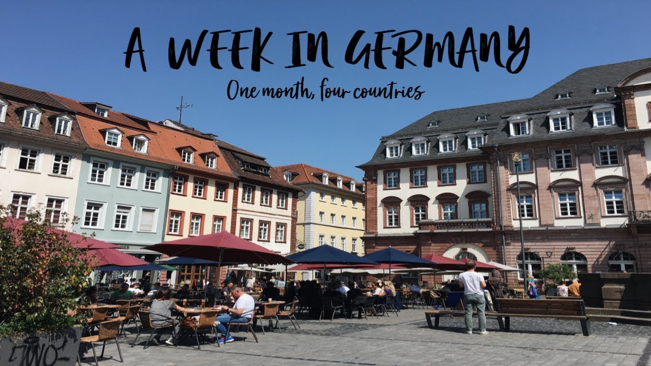 One Week In Germany: travel vlog - YouTube