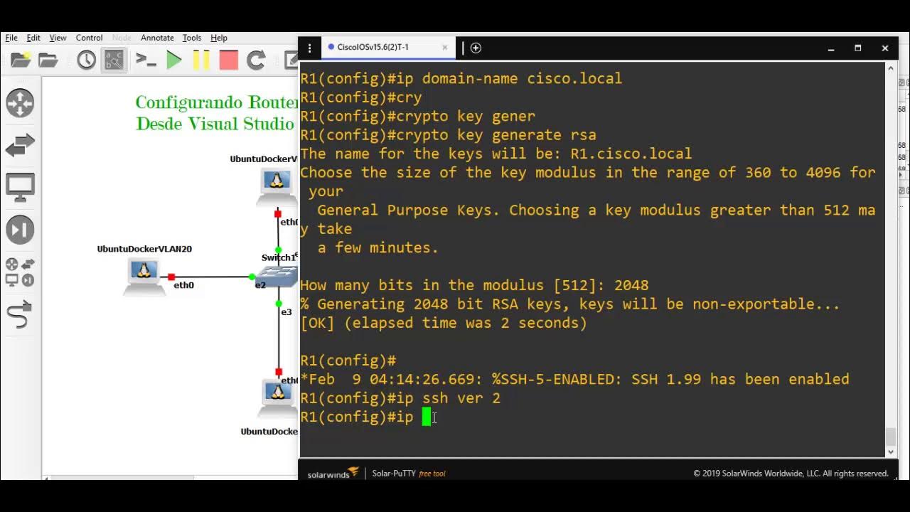 Configurando Router Cisco con Netmiko en Python desde Visual Studio Code - YouTube