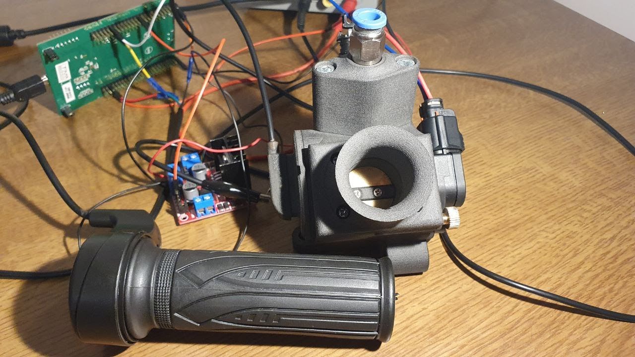 PID Throttlebody Control. Full 3D printer Body. - YouTube