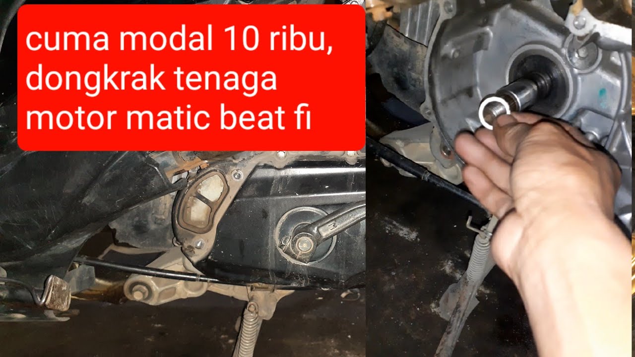 Cara aman pasang ring puli mio di rumah roller depan beat fi#tutorial# ...