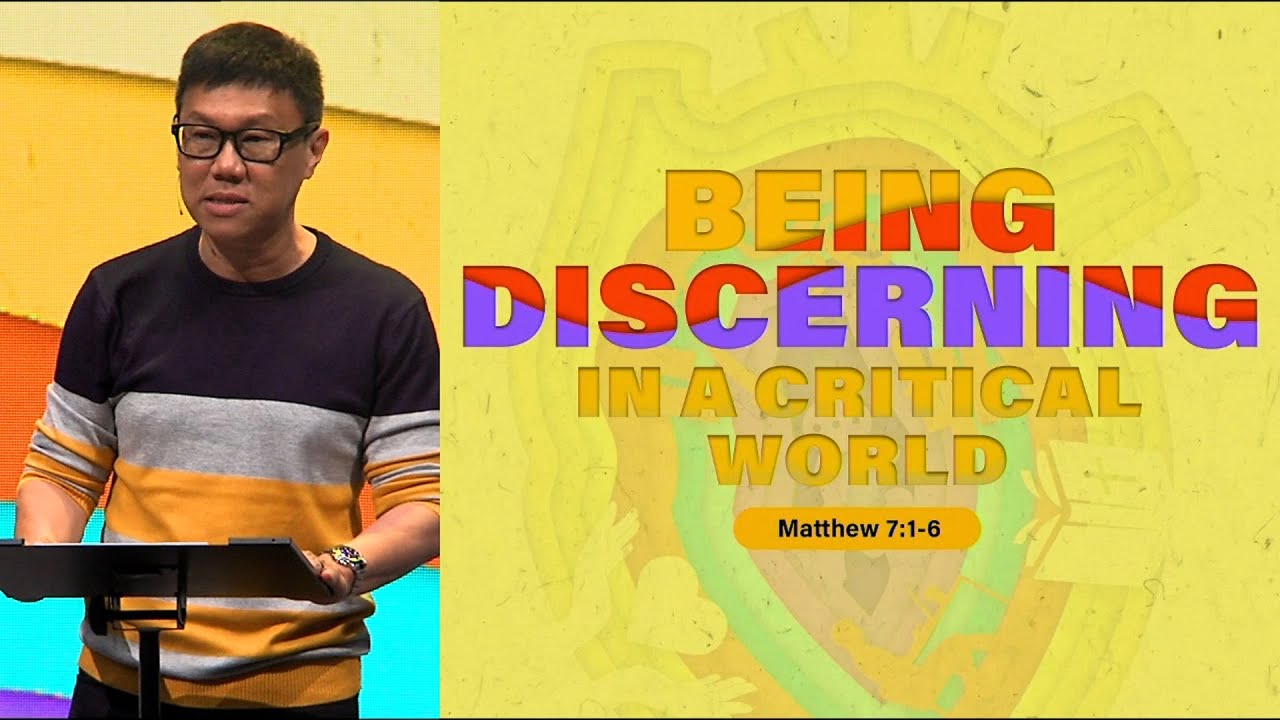 Test Of A Disciple - Part 4 - Being Discerning In A Critical World ...