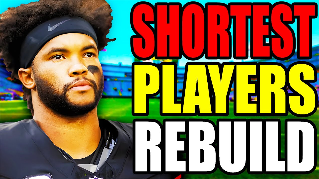 I built a team of the SHORTEST NFL players.. - YouTube