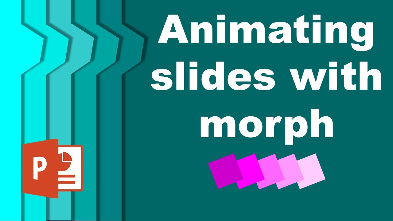 How to make an animated slide in PowerPoint? - YouTube