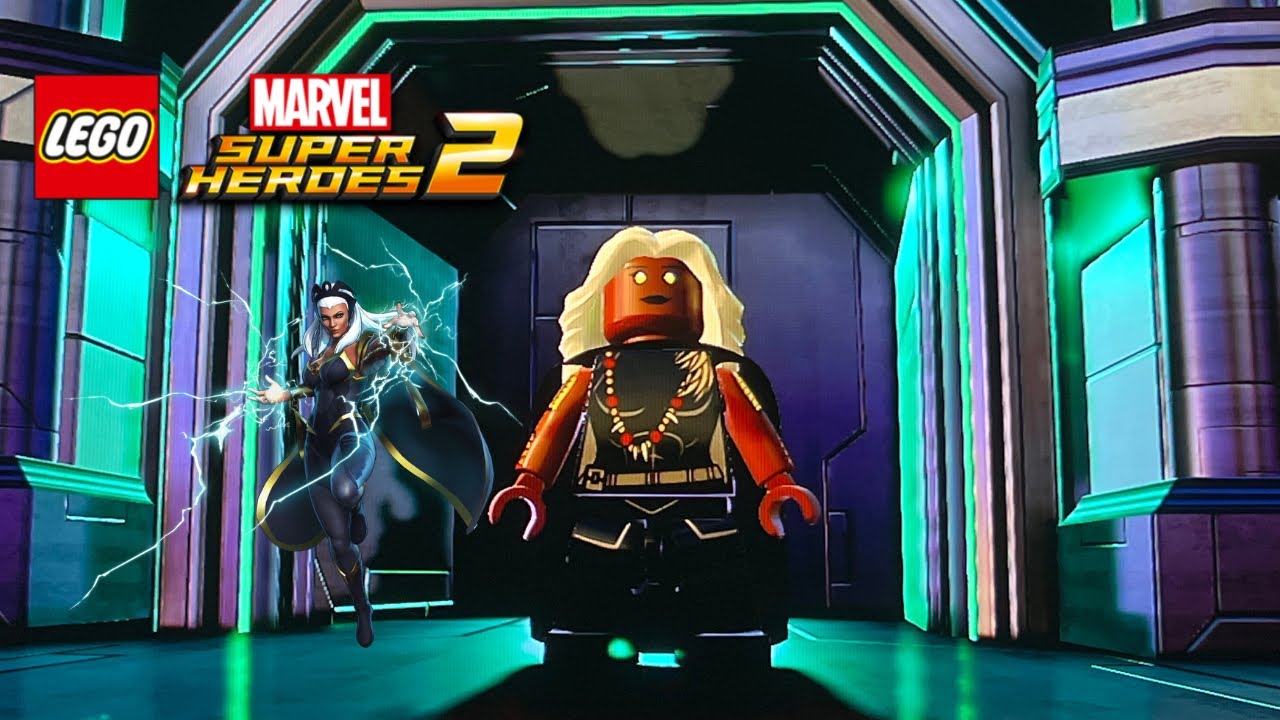 LEGO Marvel Superheroes 2 - Custom Characters: Storm (X-Men) - YouTube