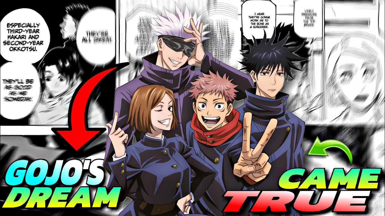 Gojo's Dream Came True at THE END OF JJK! - JJK Chapter 271 PREDICTIONS ...