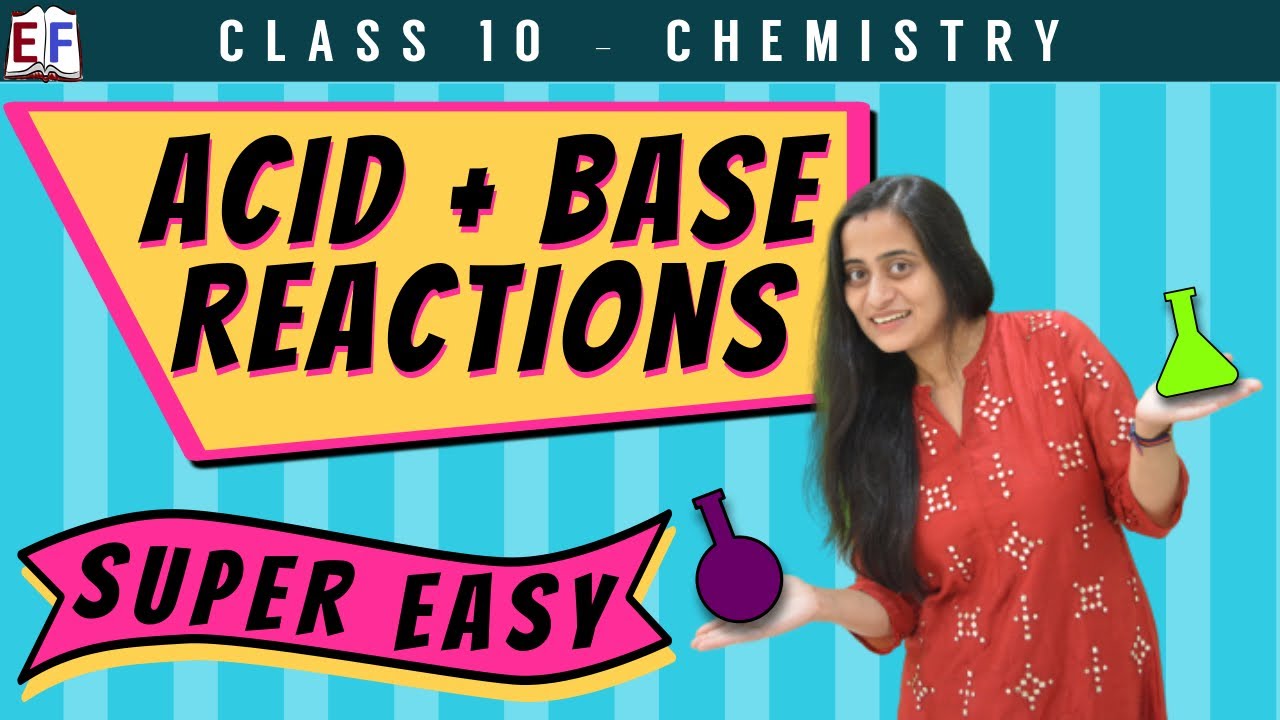 Acid Base reactions | Class 10 Chemistry #3 - YouTube