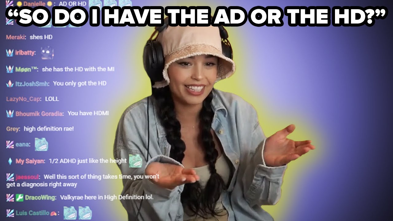 Valkyrae's psychiatrist is unsure if she has ADHD or not - YouTube
