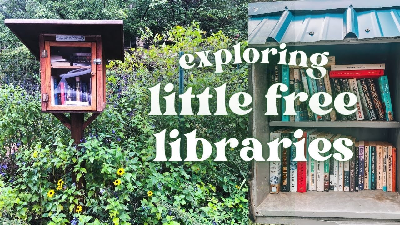 come look for little free libraries with me! cozy sunday little free ...