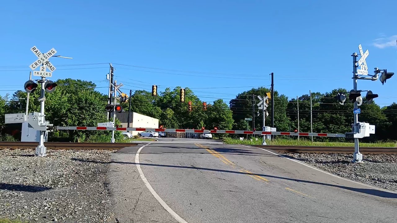 W. Cleveland Street Railroad Crossing Fairforest SC - YouTube