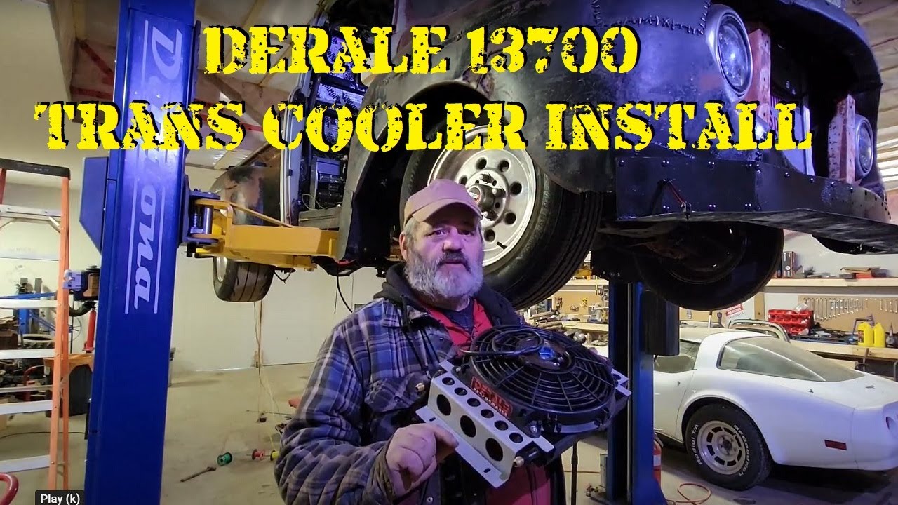 Installing the Derale 13700 Transmission Cooler and Lines - YouTube