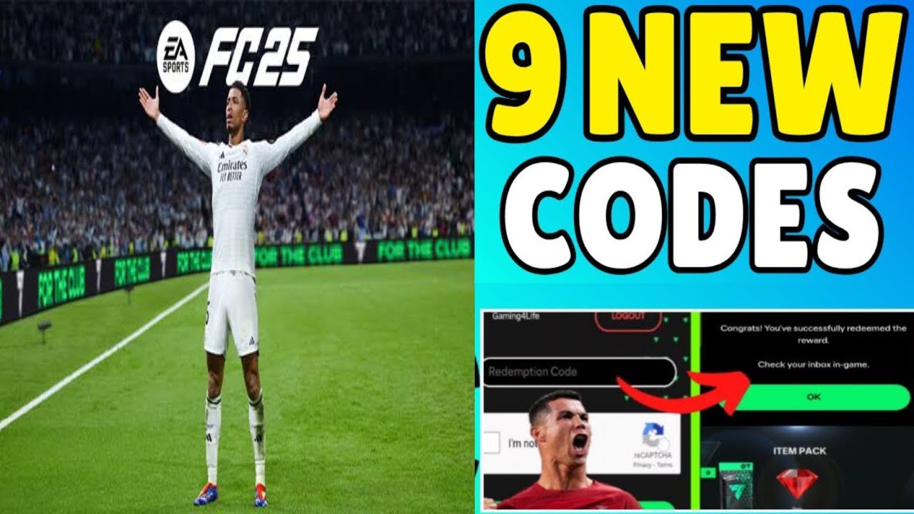 ⚠️ SURPRISE ⚠️ EA FC MOBILE REDEEM CODES 2025 | All Working FC MOBILE ...
