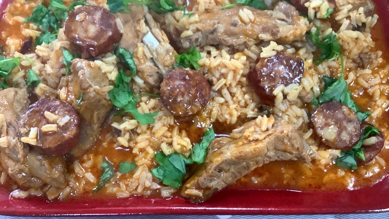 Spicy Spare Ribs Rice | One Pot Meal Recipe - YouTube