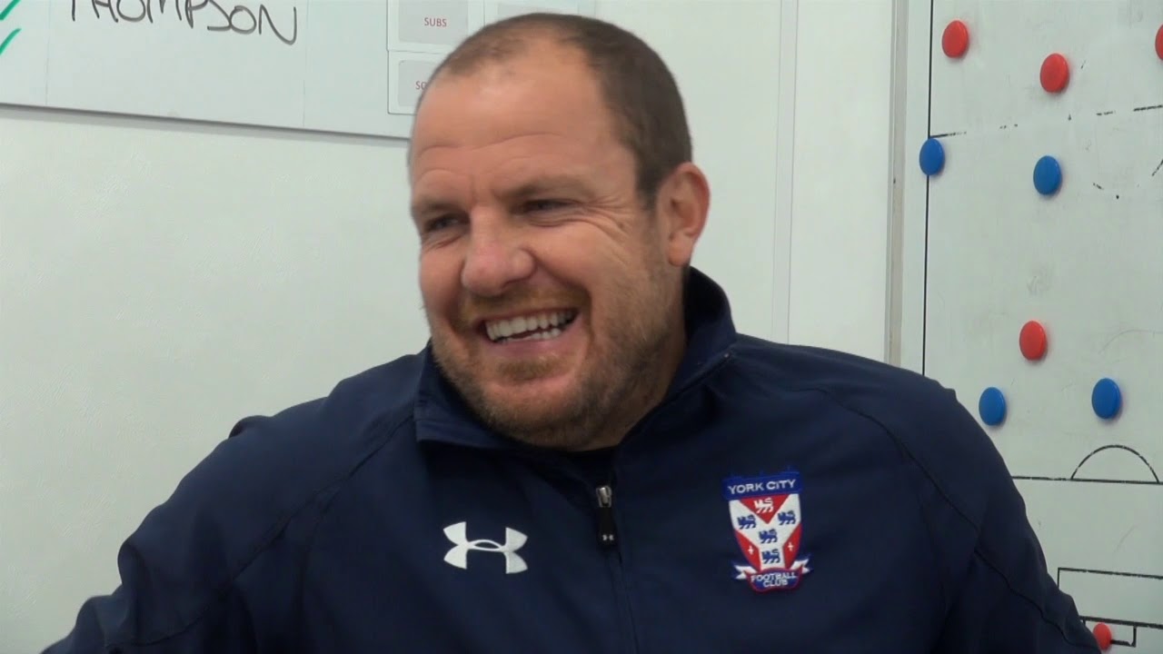 Sam Collins pre-match interview (AFC Telford United) - YouTube