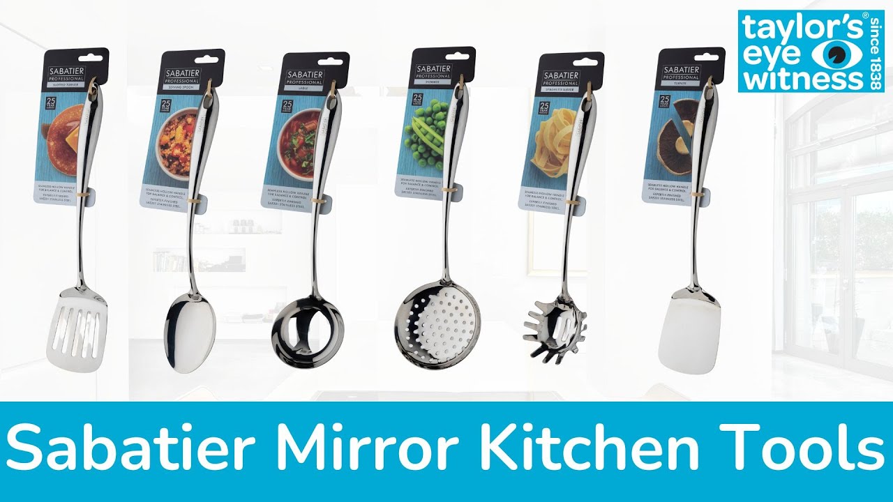 The Luxury Sabatier Professional Mirror Finish Kitchen Tools From ...