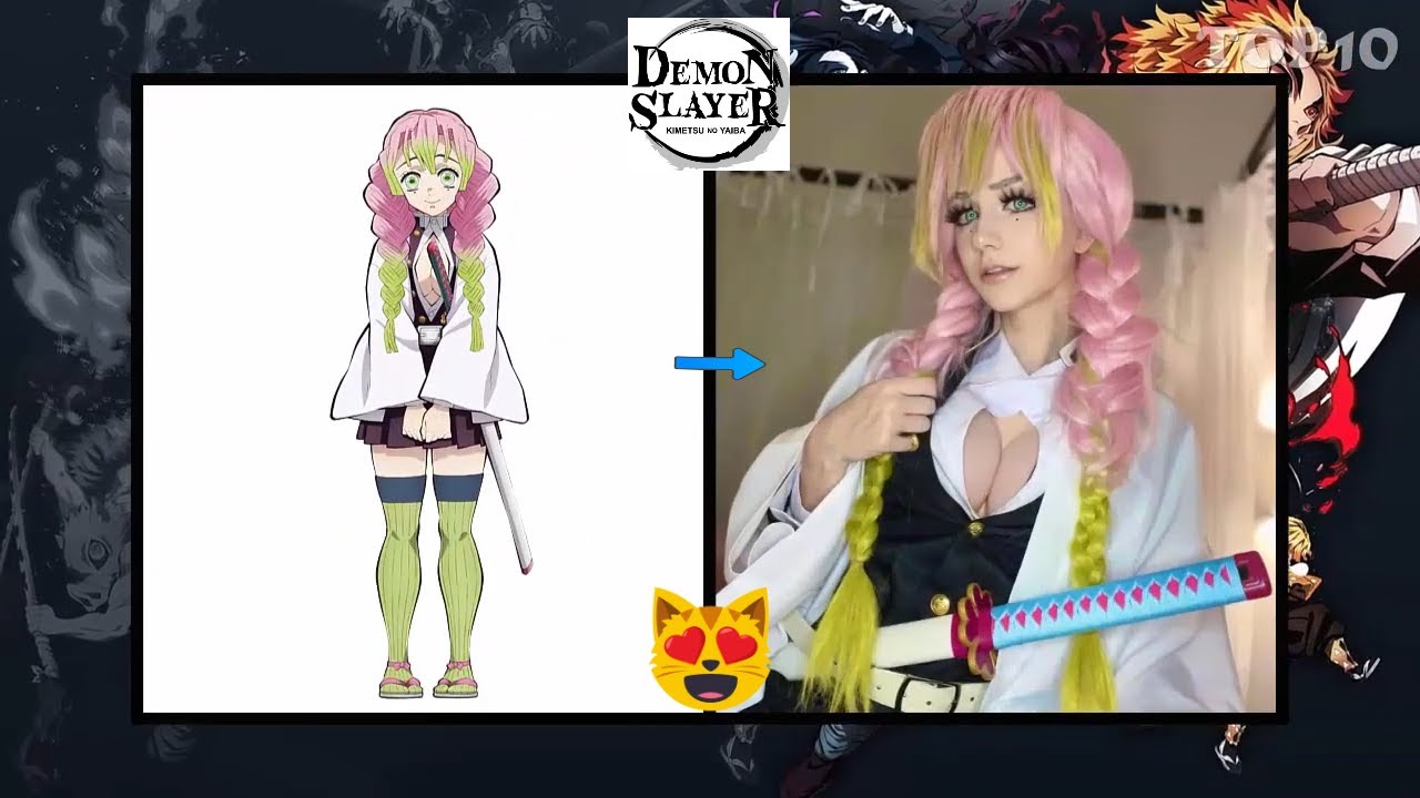 Demon Slayer: Kimetsu no Yaiba Characters In Real Life | TOP 10 - YouTube