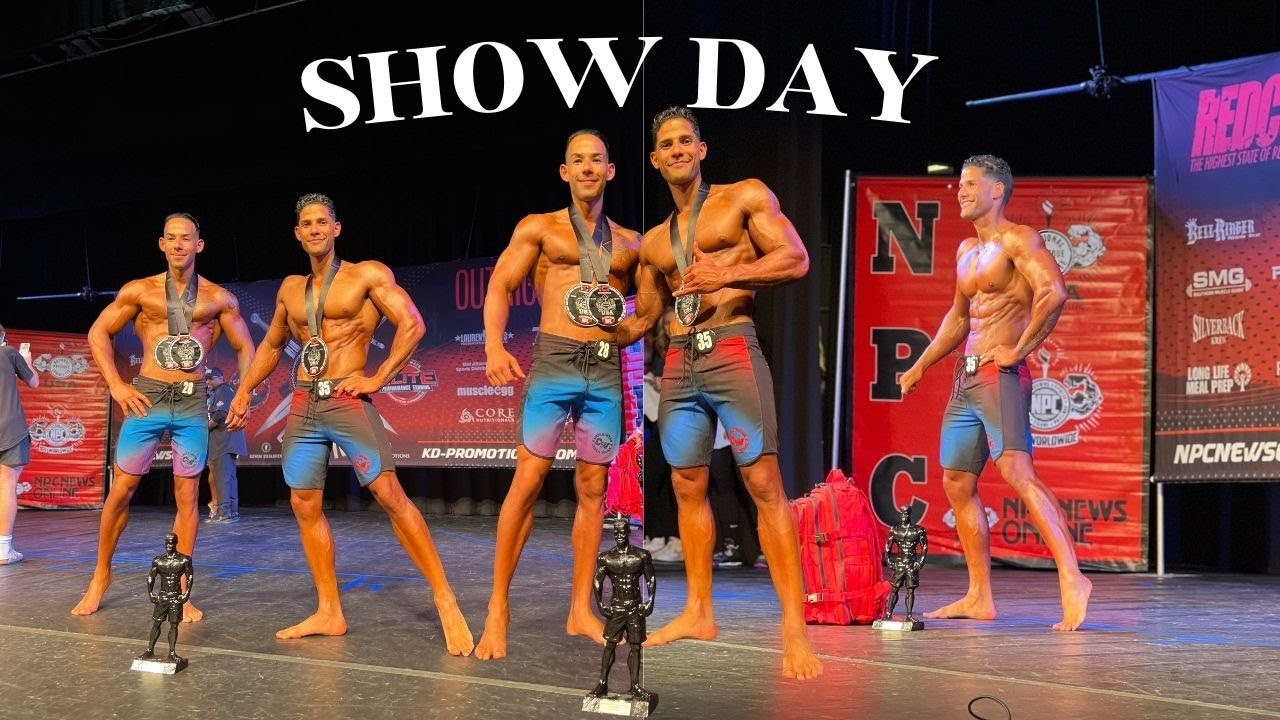 Natural Bodybuilder! SHOW DAY! Bodybuilder National Qualifier. I ...