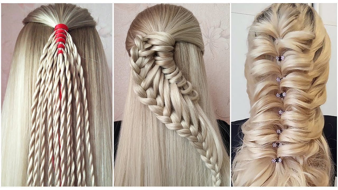 Top 3 Most Beautiful Hairstyles For Party ️ Trending hairstyles ️ ...