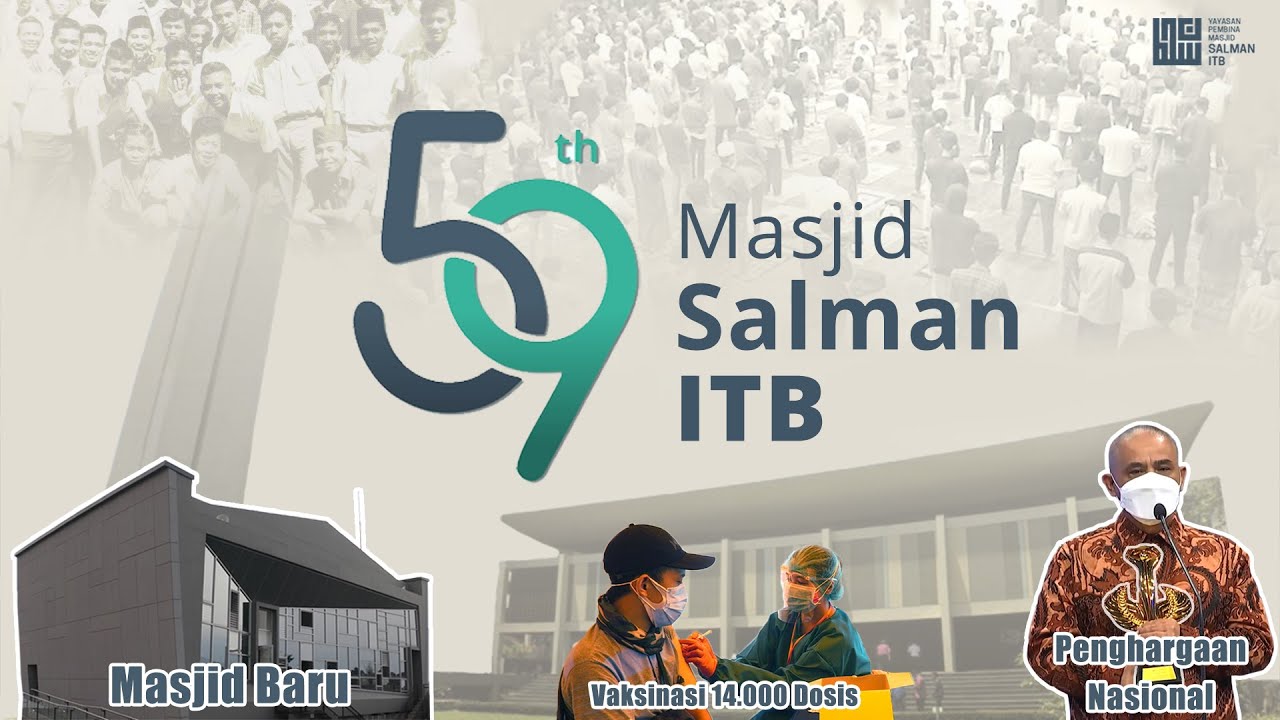 59 tahun Masjid Salman ITB: Masjid Baru hingga Penghargaan Nasional ...