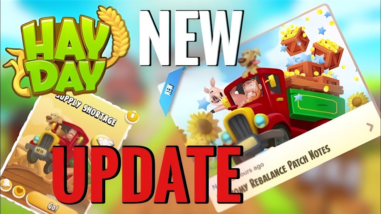 Hay Day New Update: Coins & XP Change - YouTube