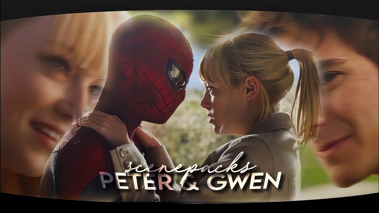 peter parker & gwen stacy (tasm) scenepack! | logoless + 4k | with and ...