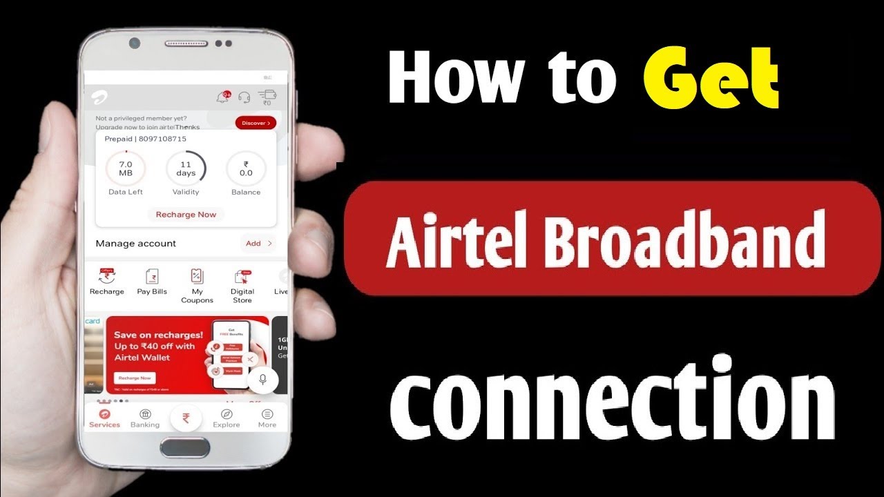 How to get Airtel Broadband Connection in 2022 |Airtel Xtreme Fiber ...