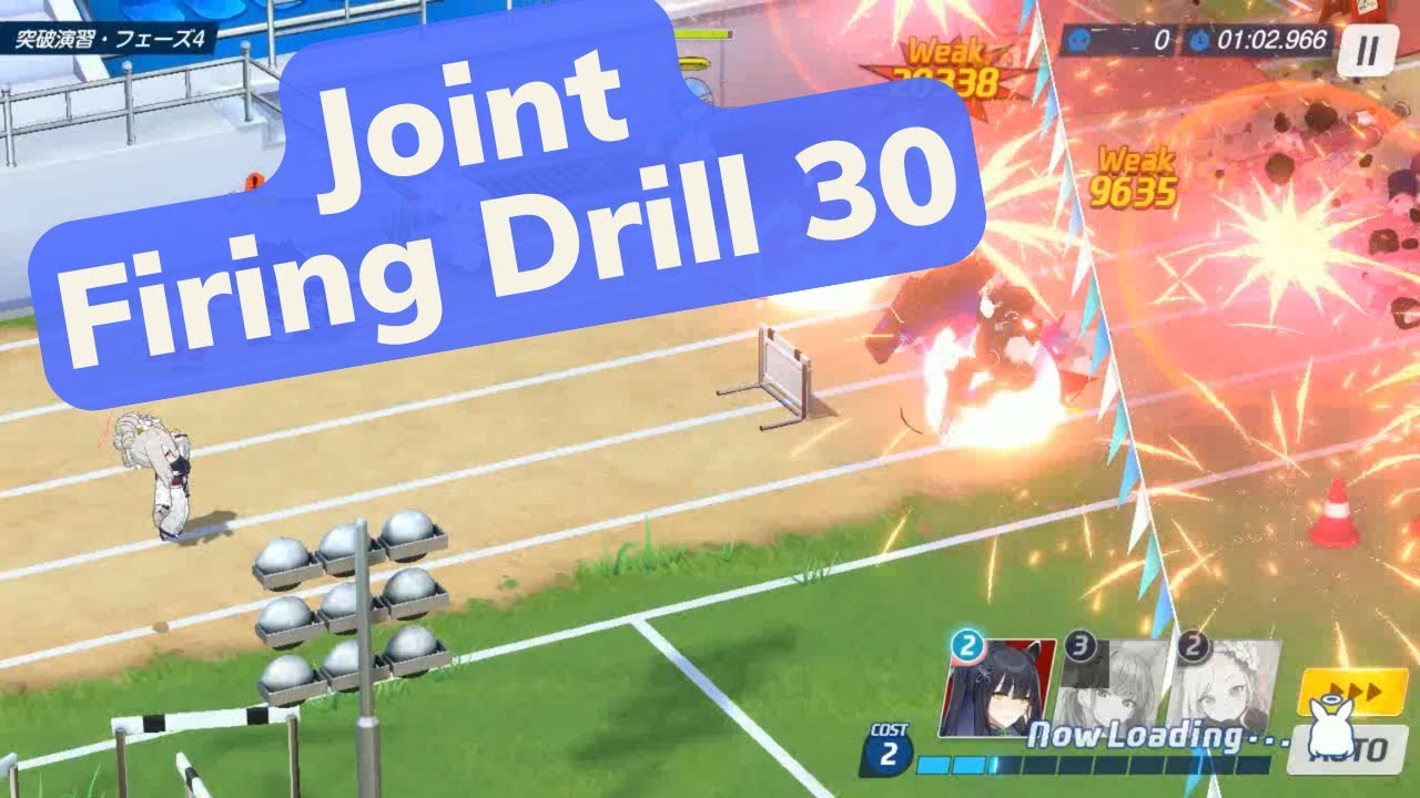Blue Archive Joint Firing Drill 30 - Healing gone wrong - YouTube
