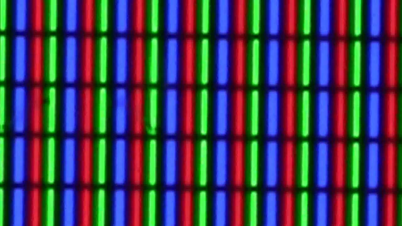 SGSII Super AMOLED Pixel Macro - YouTube